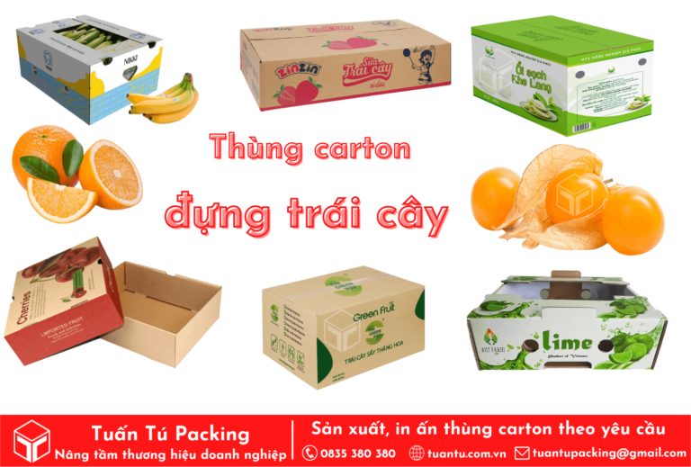Mẫu Thùng Carton Đẹp Nhất 2023 - Tuấn Tú Packing