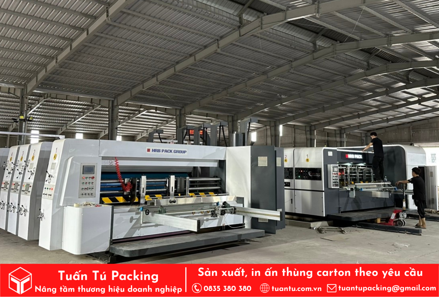 In Flexo Thùng Carton Chất Lượng Tại TPHCM - Tuấn Tú Packing